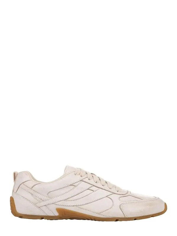Vince Mojave Leather Sneakers - Sabbia White