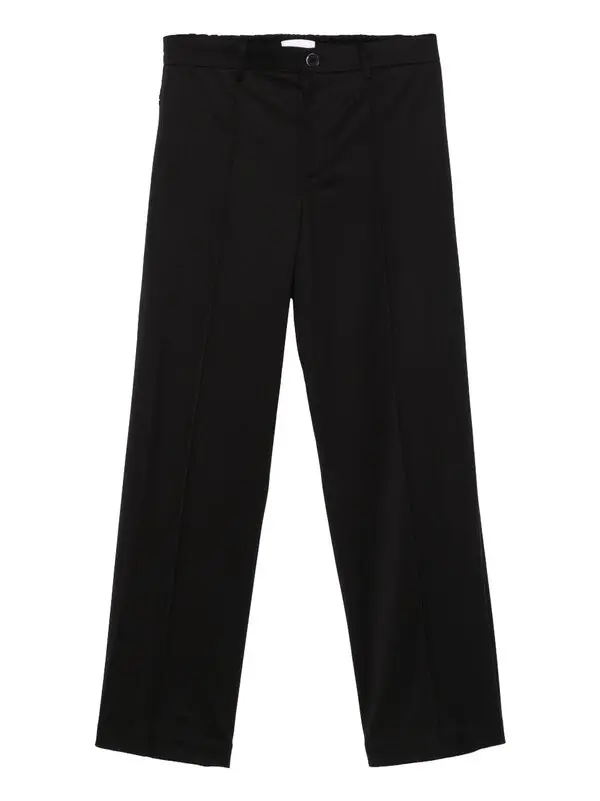 Helmut Lang Relaxed Virgin Wool Trouser Suit - Black