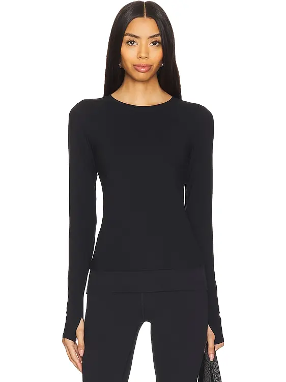Splits59 Airweight Lite Long Sleeve Top - Black