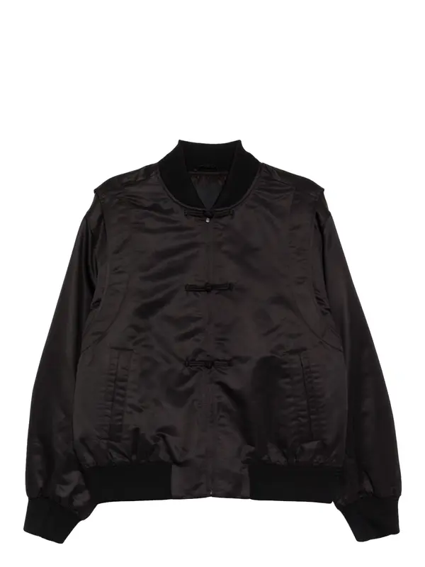 CROQUIS Retro Loose Down Coat - Black