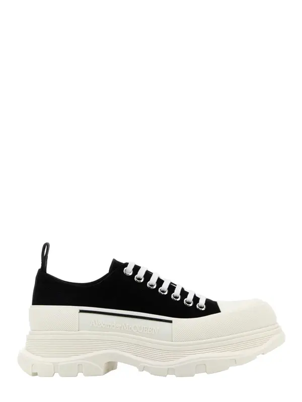 Alexander McQueen Tread Slick Sneakers - Black