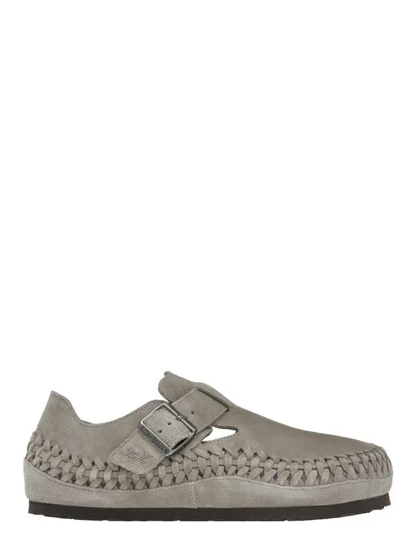BIRKENSTOCK London Braided Kith Clogs - Moon Rock