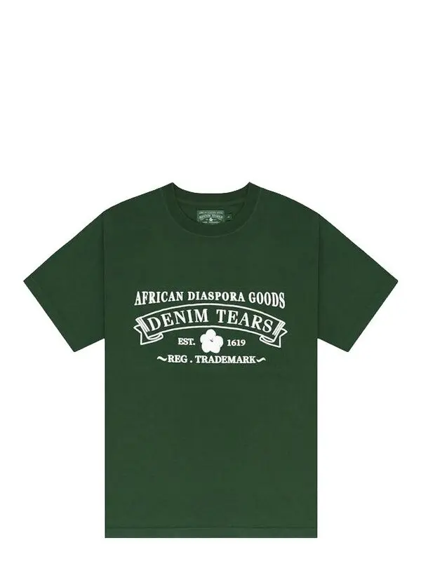 DENIM TEARS Adg Tee Shirt - Green