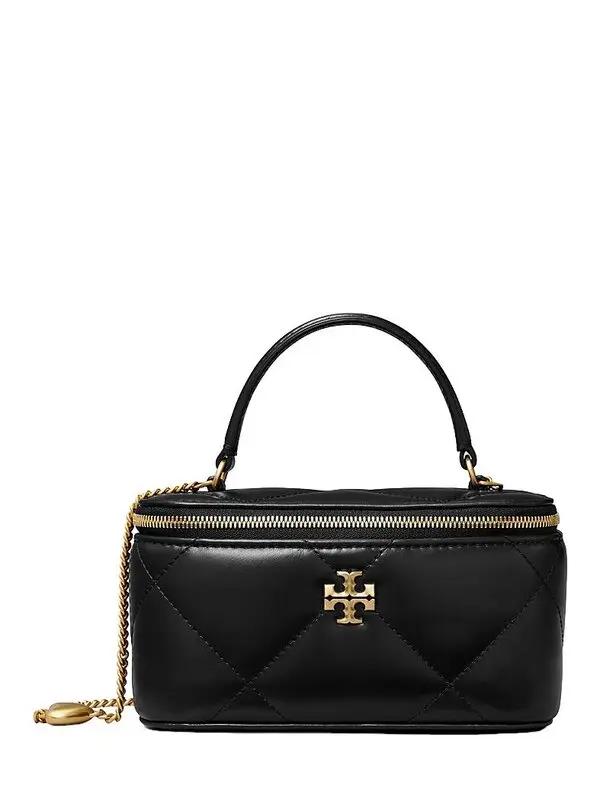 Tory Burch Kira Charm Vanity Bag - Black