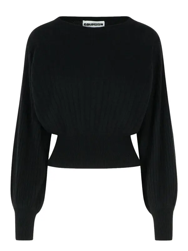 COLORUSH Cashmere Sweater - Black