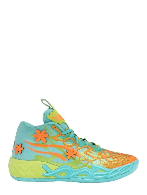 PUMA Lamelo Ball Mb.04 Scoobydoo Sneakers - Aquatic/lime Smash/heat Fire