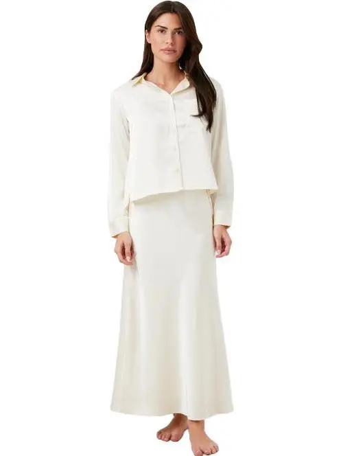 BY TESS COLLECTION Ella Skirt - Ivory