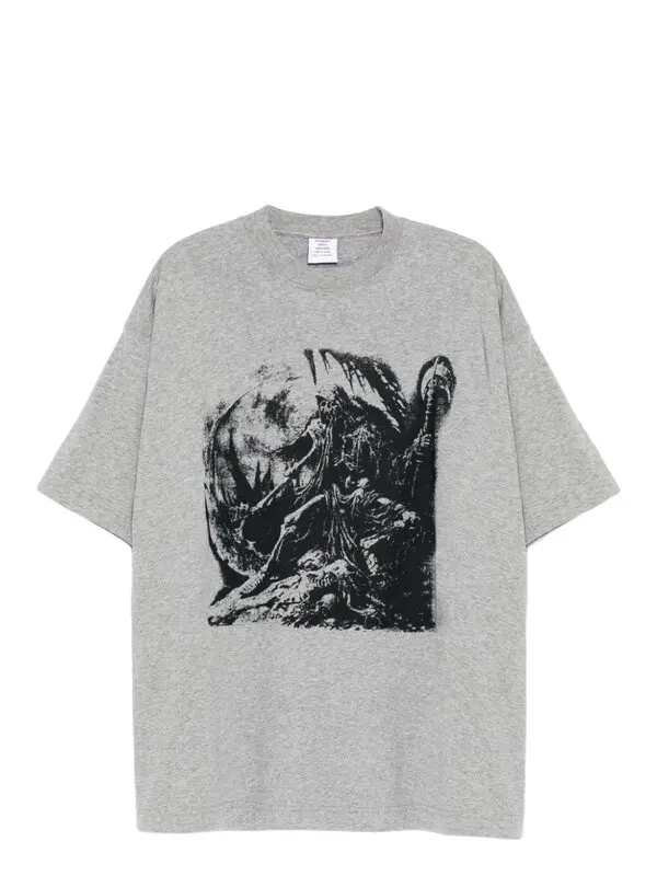 Vetements Graphic-print T-shirt - Grey