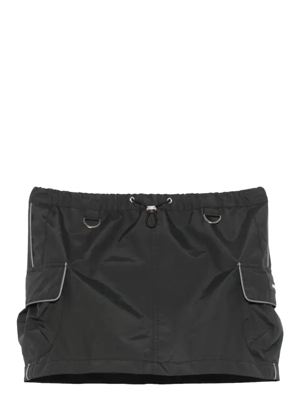 Coperni Cargo Mini Skirt - Black