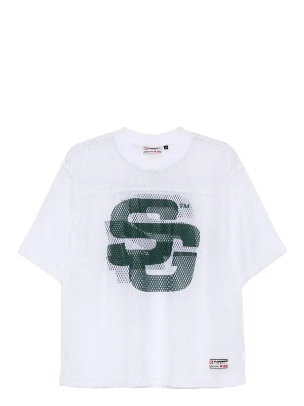 SUMMER GAMES Mesh T-shirt - White
