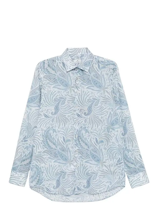 Etro Paisley-print Shirt - Blue