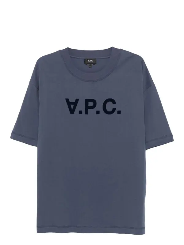 A.p.c. Grand V.p.c. T-shirt - Blue