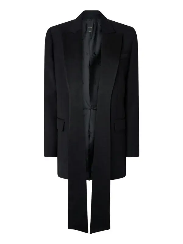 Pinko Sash Blazer - Black