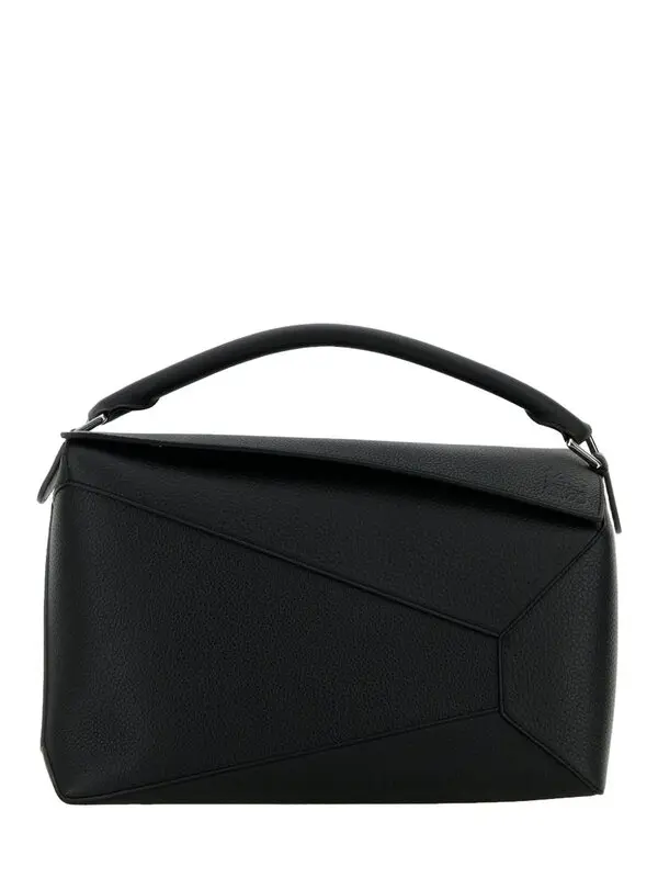 Loewe Puzzle Shoulder Bag - Black