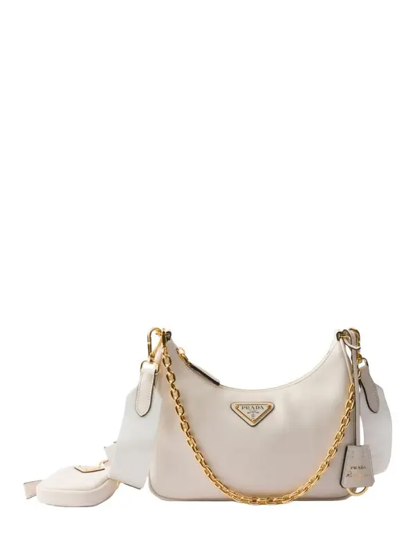 Prada Re-edition Shoulder Bag - Neutrals