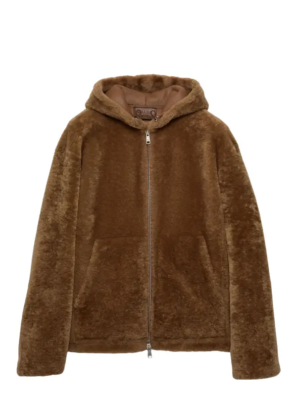 Prada Shearling Jacket - Brown