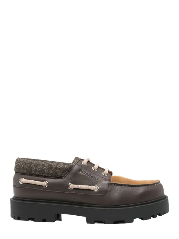 Givenchy Storm Boat Shoes - Brown
