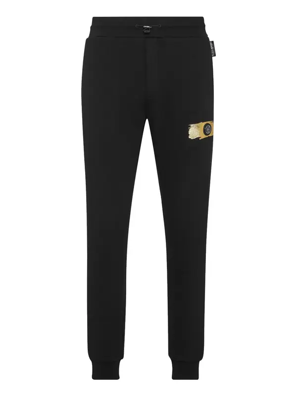PLEIN SPORT Logo-print Track Pants - Black