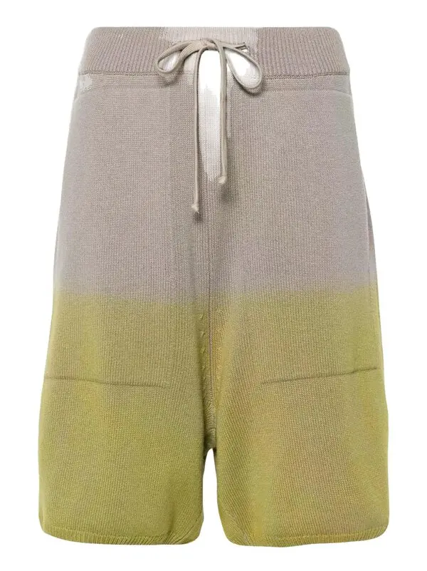 Moncler Knitted Shorts - Grey