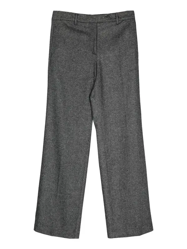 N°21 Pressed-crease Trousers - Grey