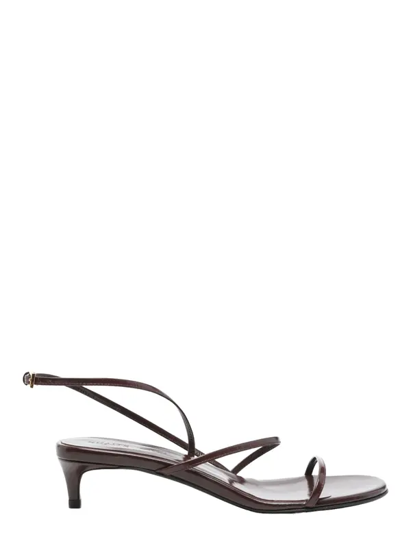 Khaite 35mm Loop Sandals - Red
