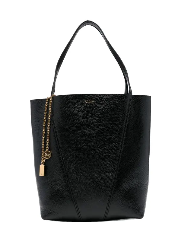 Chloé Spin Medium Tote Bag - Black