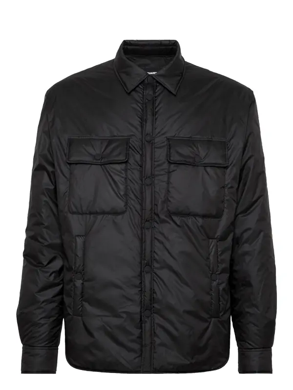 Dsquared2 Padded Shirt Jacket - Black