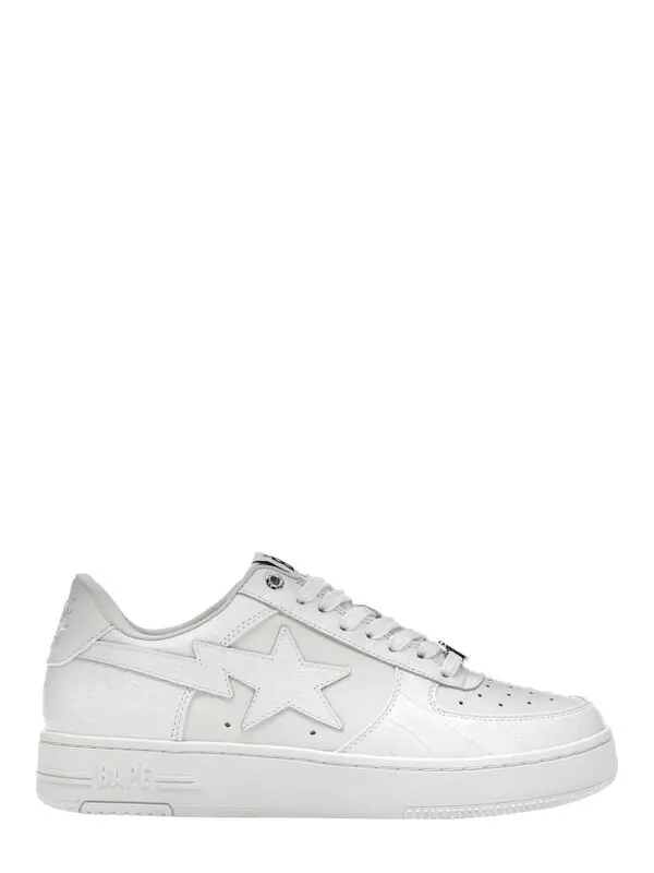 BAPE A Bathing Ape Sta #3in Sneakers - White
