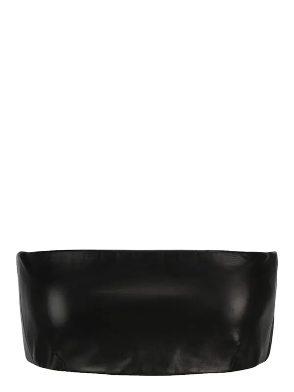 Gucci Leather Tube Top - Black