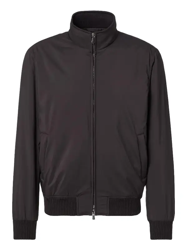 Thom Sweeney Technical Bomber Jacket - Brown
