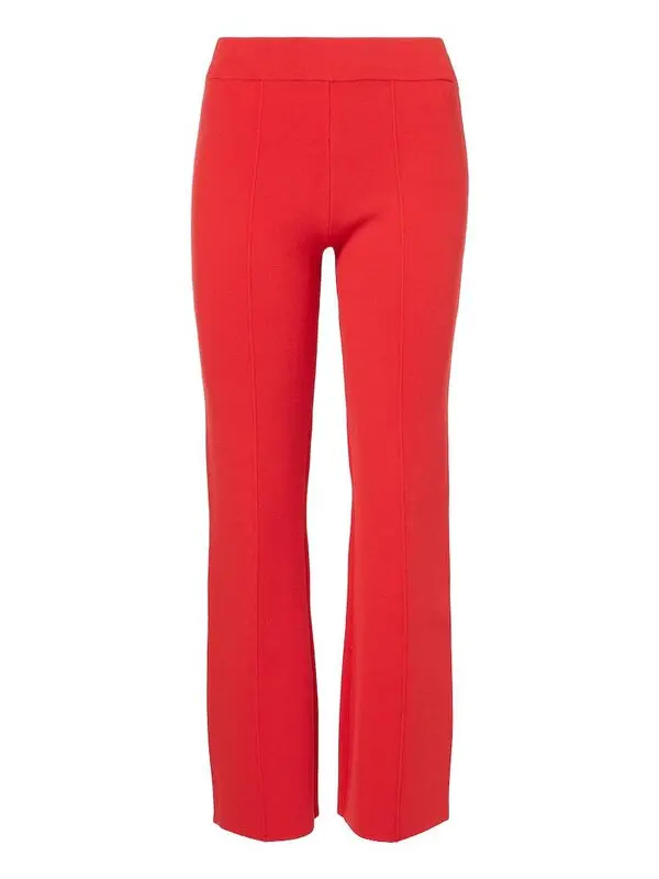 Veronica Beard Bray High-rise Culottes - Red