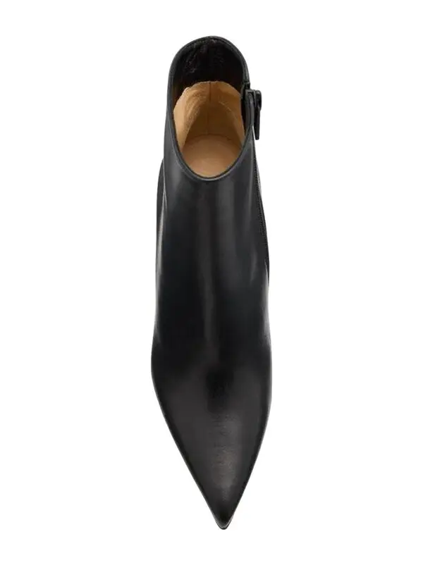 CHRISTIAN LOUBOUTIN 100mm So Kate Calfskin Booties - Black