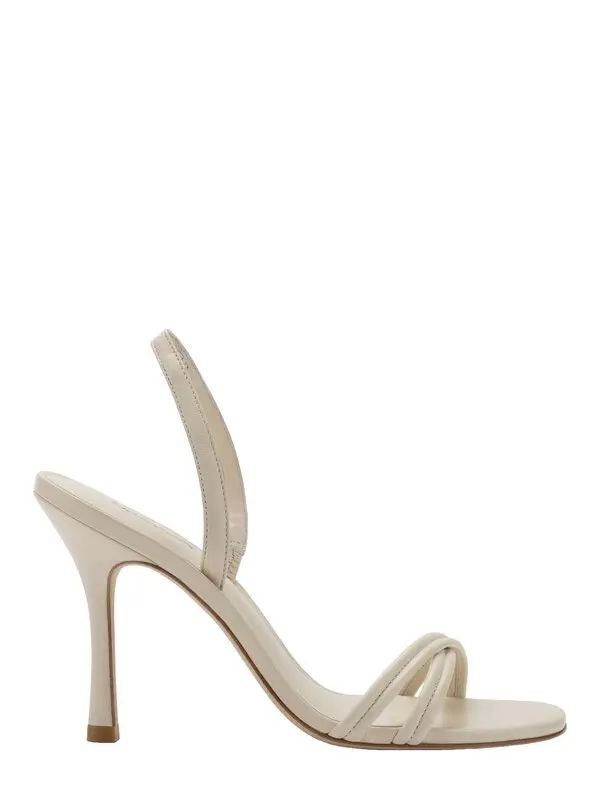 Larroude Annie Sandal - Ivory