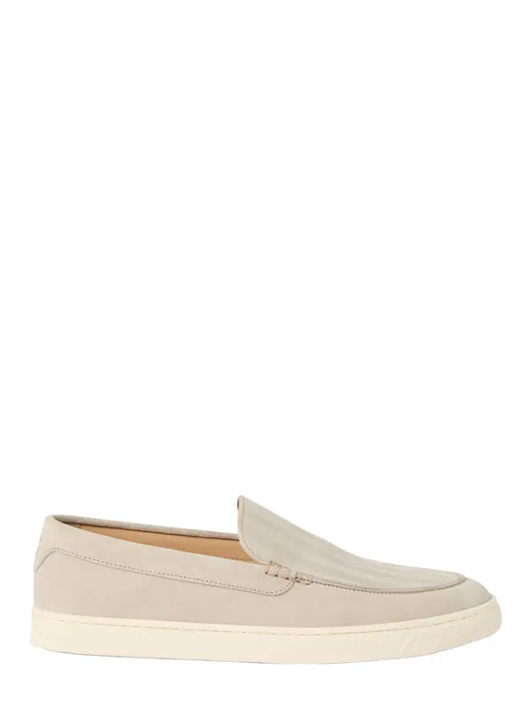 Brunello Cucinelli Suede Loafers - Neutrals