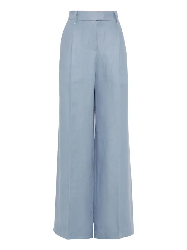 Brunello Cucinelli Pleated Trousers - Blue