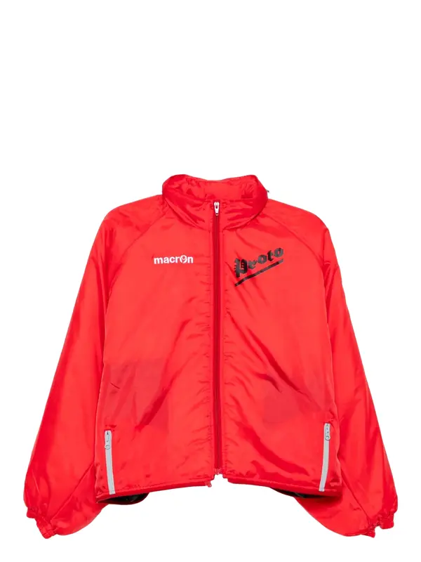 PROTOTYPES Logo-print Jacket - Red
