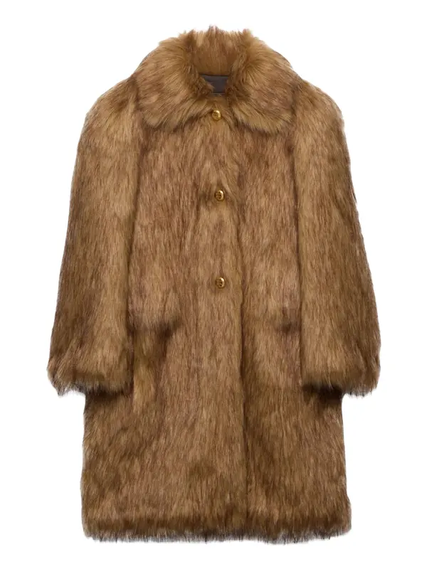 Prada Aspen Coat - Neutrals