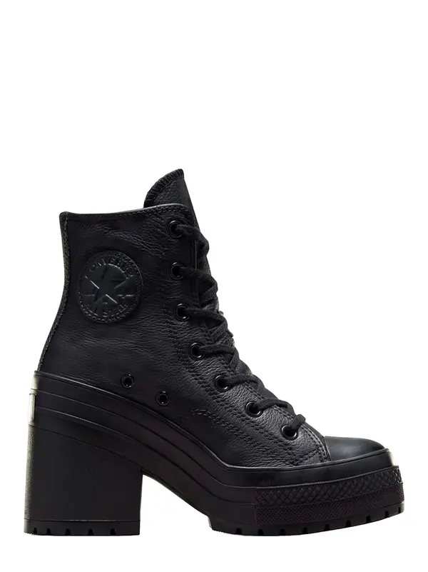 CONVERSE Leather Boots - Black
