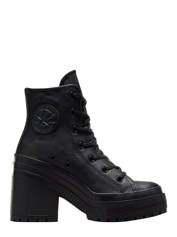 CONVERSE Leather Boots - Black