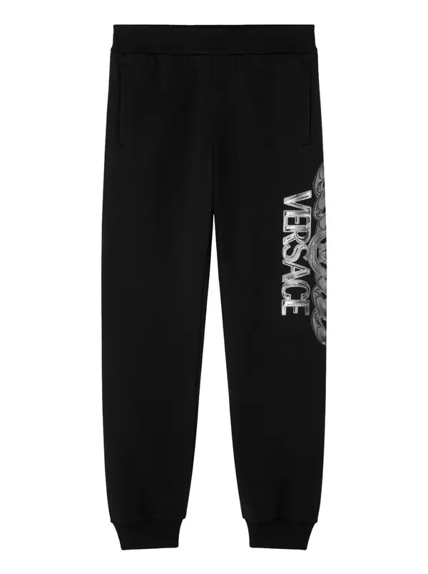 Versace Medusa On Chain Track Pants - Black