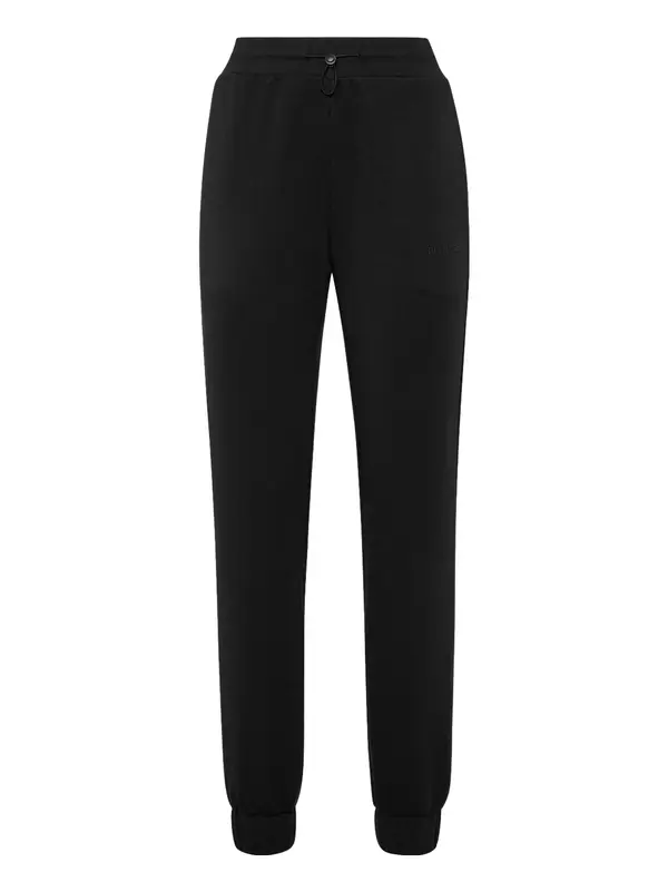 PLEIN SPORT Logo-print Track Pants - Black