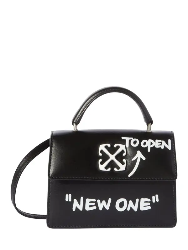 Off-White Jitney Baby Quote Tote Bag - Black