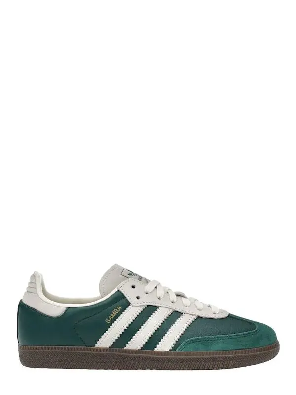 Adidas Samba Og Sneakers - Dark Green/beige