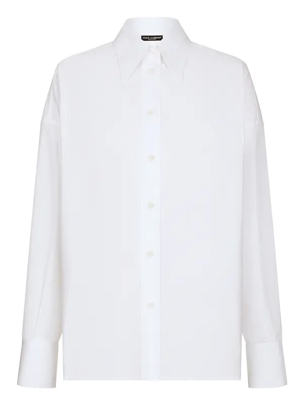 Dolce & Gabbana Poplin Shirt - White