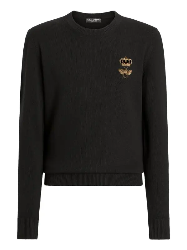 Dolce & Gabbana Round-neck Pullover - Black