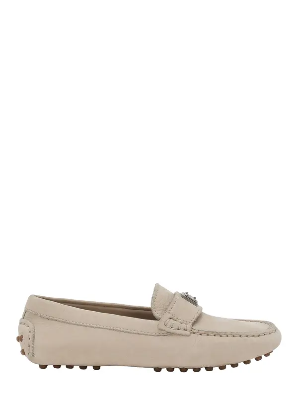 Dolce & Gabbana Nubuck Loafers - Beige