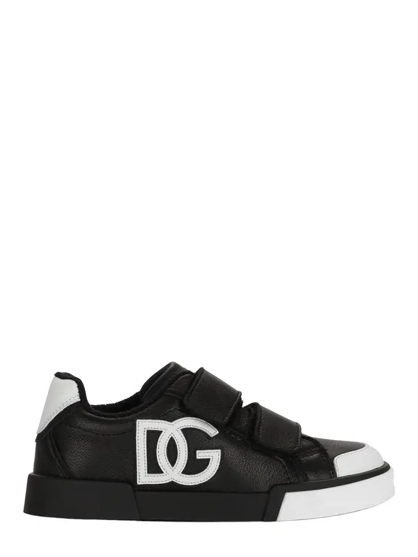 Dolce & Gabbana Calfskin Portofino Light Sneakers - Multicolor