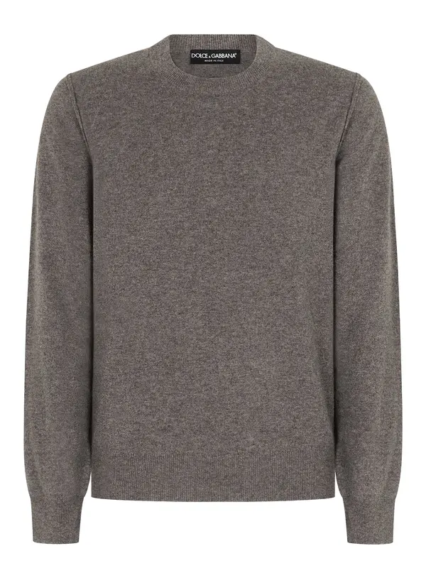 Dolce & Gabbana Cashmere Round-neck Sweater - Blue