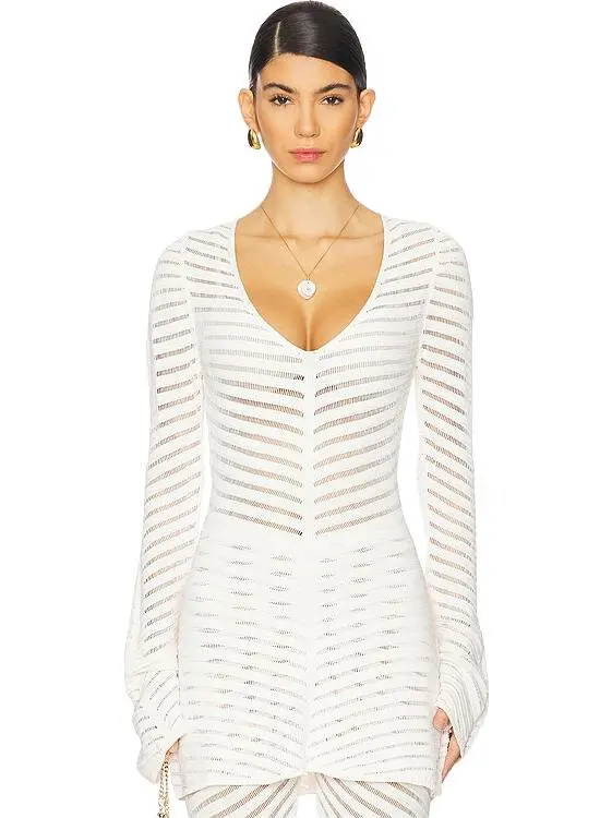 Devon Windsor Cindy Tunic - Ivory