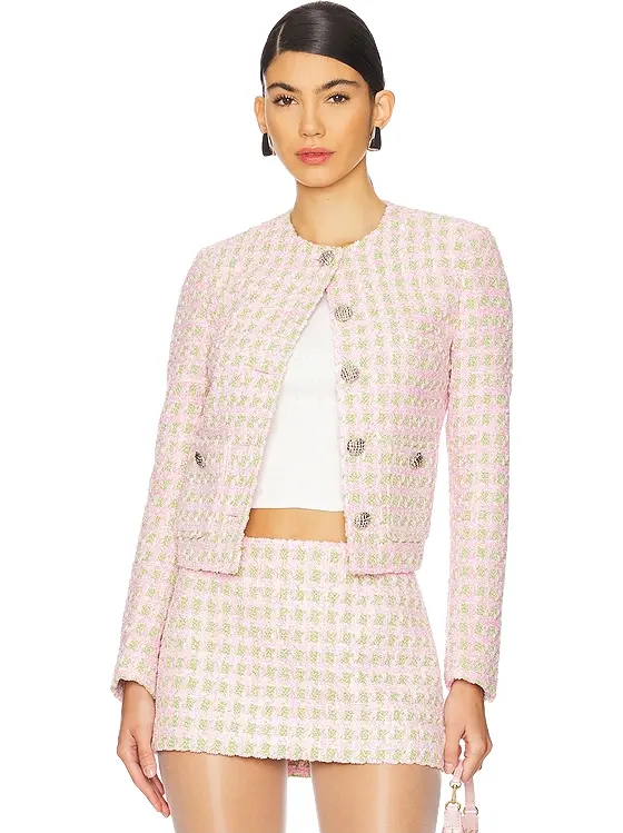 GUIZIO Wren Jacket - Pink Multi
